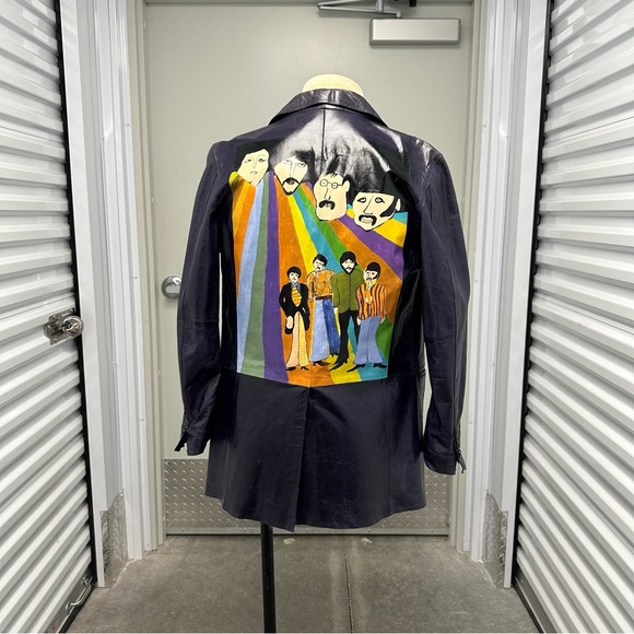 Vintage | Jackets & Coats | Vintage 9s Banana Republic Leather ...